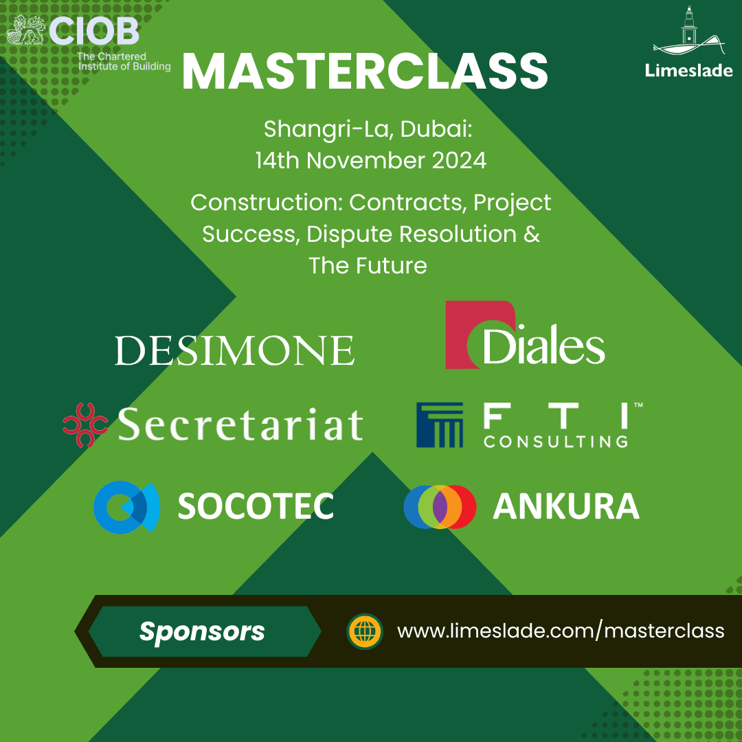 Masterclass - Construction, Law and Best Practice Masterclass